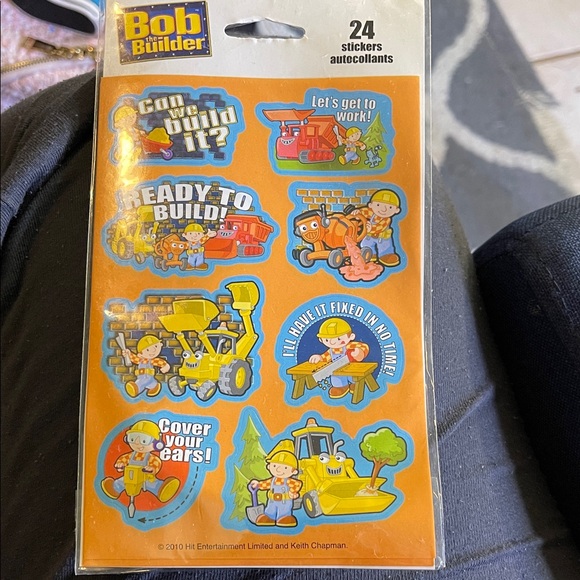 Kid Squad | Toys | Bob The Builder 24 Count Sticker Set | Poshmark